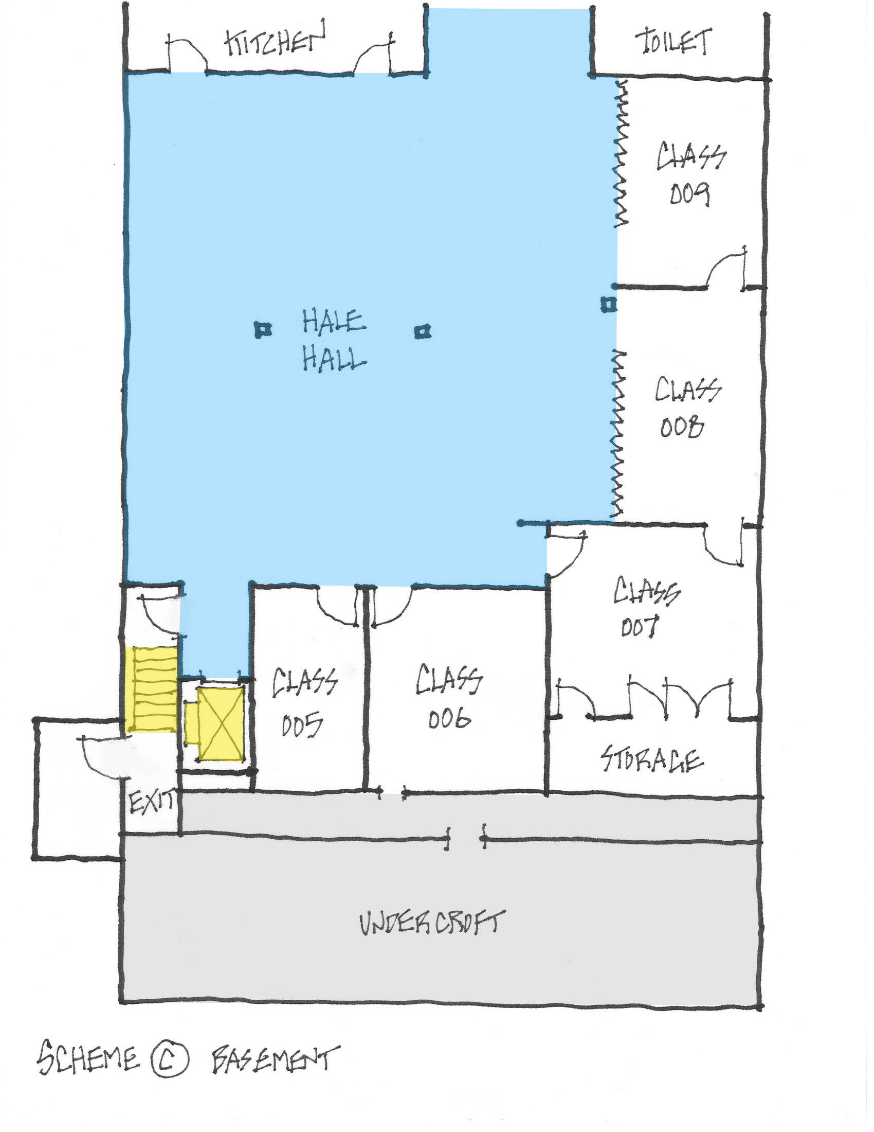 Revised Elevator Proposal Drawings - First Parish Unitarian ...